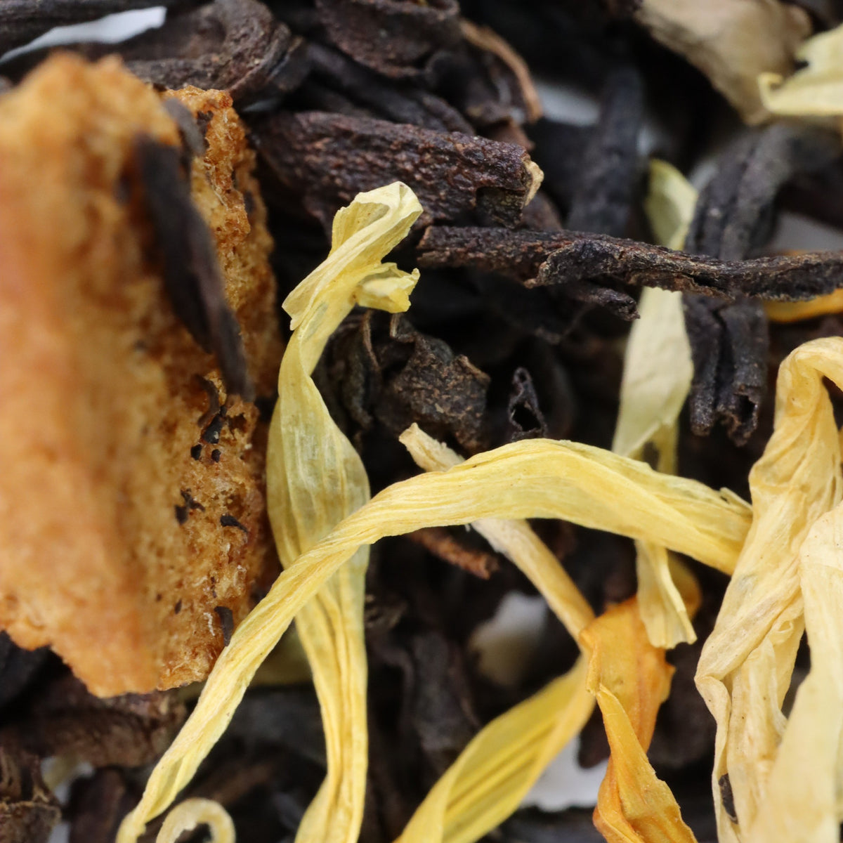 Peach Black, Decaffeinated – Goldfish Tea